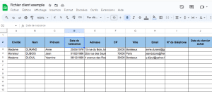 Comment créer son fichier client ? Guide et exemples • MerciApp