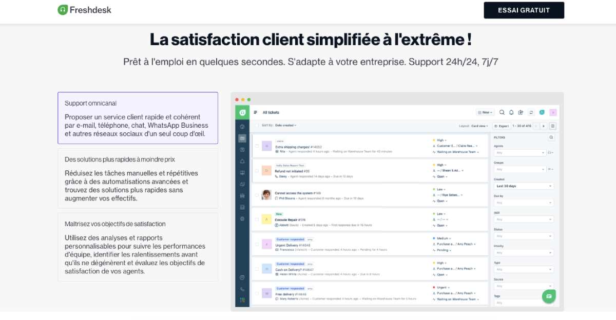 Quels sont les meilleurs logiciels de service client ? • MerciApp